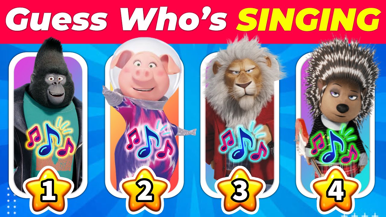 Guess Who’s Singing (Song Quiz) 🎤🎵 - YouTube