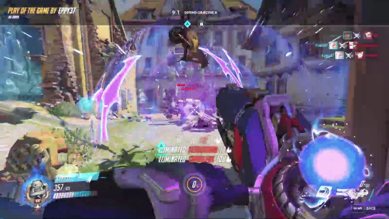 Overwatch PotG 111316 - Gravity Keeeeeeells - YouTube
