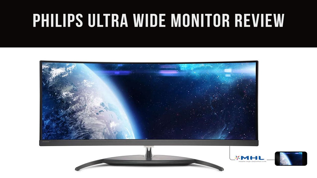 PHILIPS BRILLANCE BDM3490UC 34" ULTRA WIDE CURVED MONITOR REVIEW ...