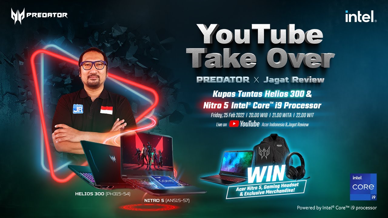 [YouTube Take Over] Laptop Gaming Terbaik dikupas Jagat Review - YouTube
