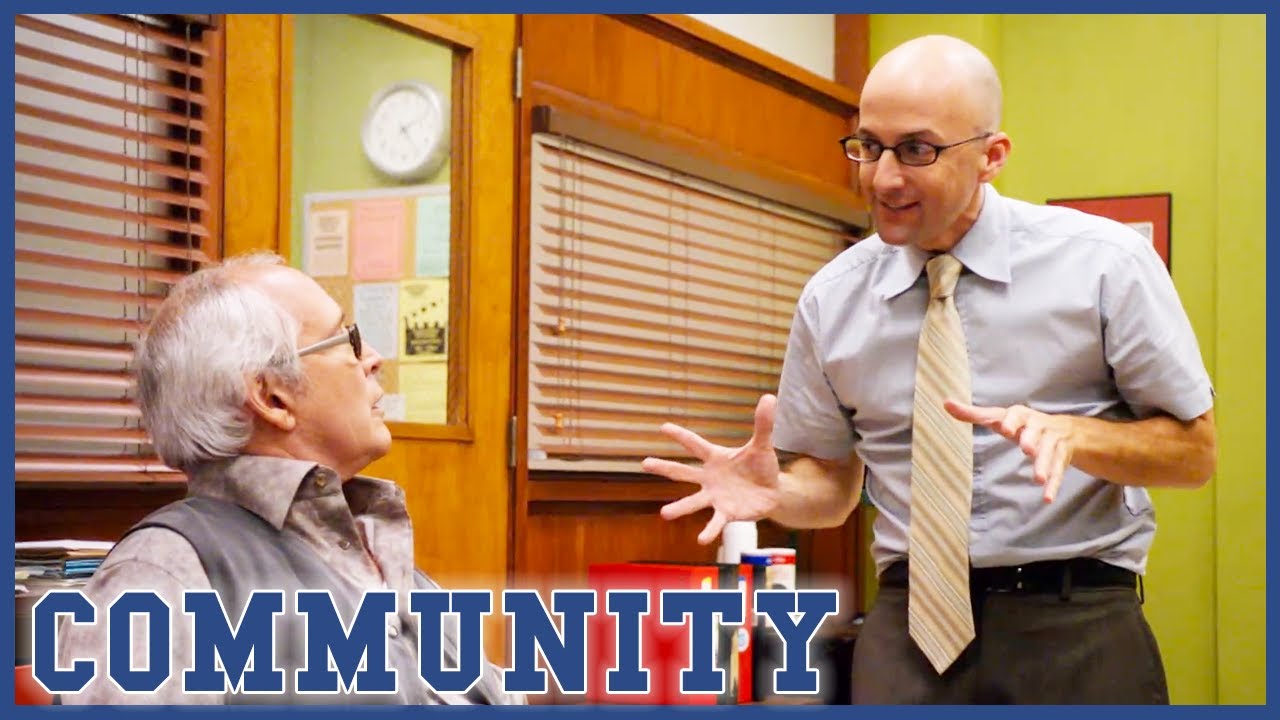 Dean & Pierce Design The New School Mascot | Community - YouTube