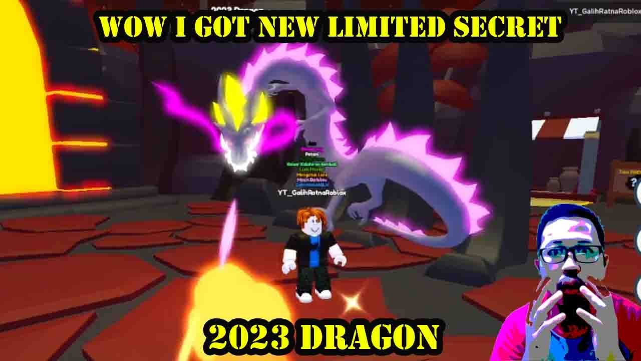 WOW I Got New Limited Secret 2023 Dragon - Tapping Simulator ROBLOX ...