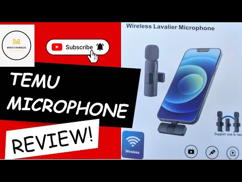 Testing The Cheapest Dual Wireless Microphone From Temu - YouTube