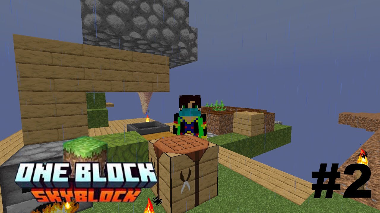 La base s'agrandit ! - Minecraft One Block - Ep. 2 - YouTube