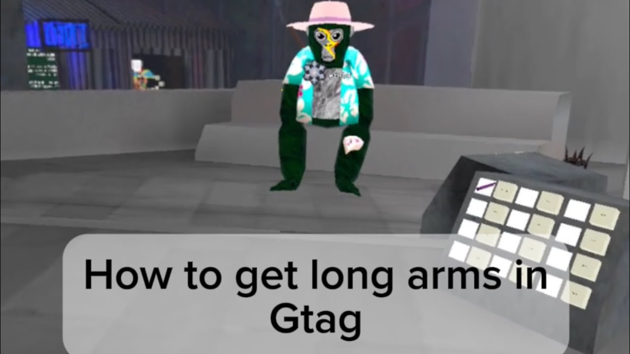 How to get long arms in Gtag (no pc) - YouTube
