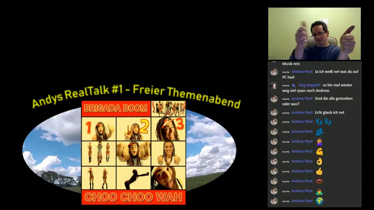 Livestream Andys RealTalk #1 mit Andreas | Freier Themenabend - YouTube