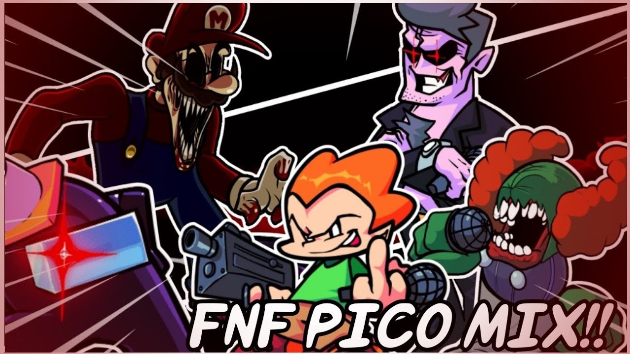 FNF - ALL PICO MIX - YouTube