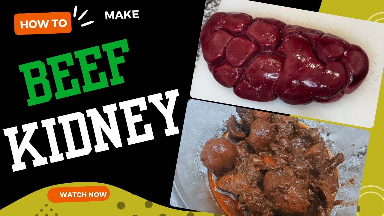 How to cook Beef Kidney Stew Jamaican style - YouTube