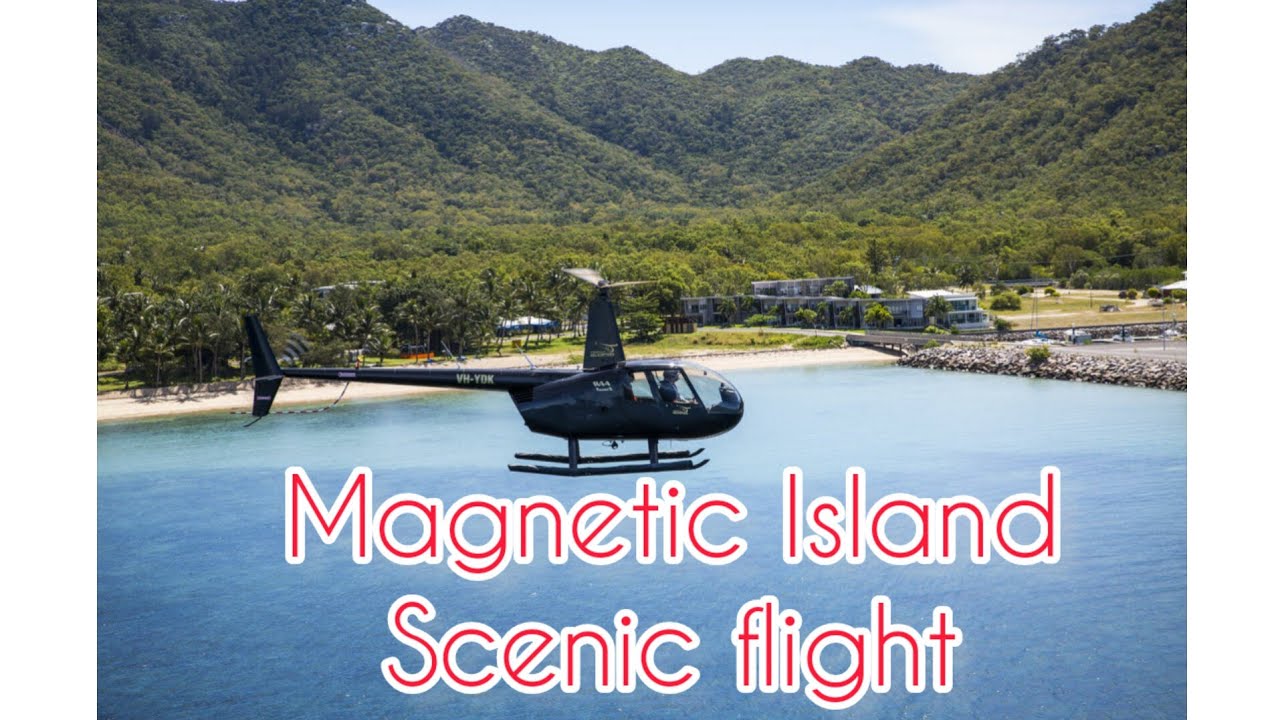A scenic Magnetic Island Helicopter Flight 2023 - YouTube