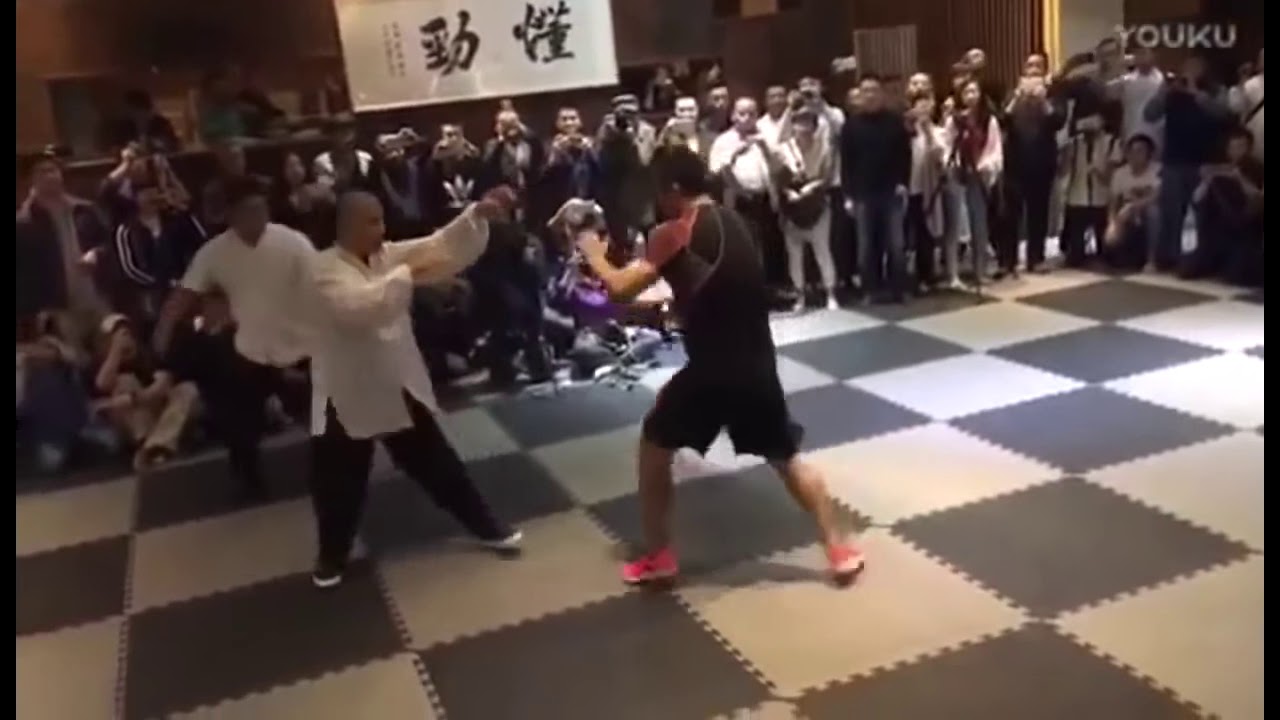 Xu Xiaodong MMAファイター vs Wei Lei TAI CHI MASTER 太極拳マスター Full Fight w ...