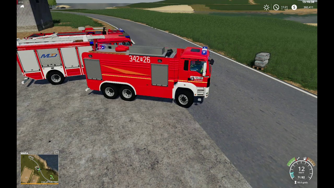 Moja kolekcja Polskich wozów strażackich w Farming Simulator 19 ...