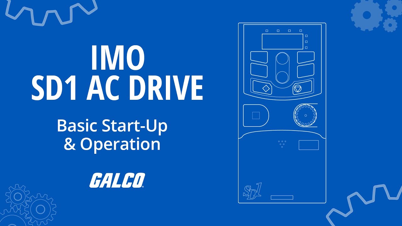 IMO SD1 AC Drive Basic Start Up Operation YouTube IMO SD1 AC Drive Basic Start Up Operation YouTube