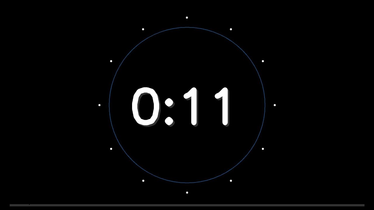 11 Second Timer - YouTube