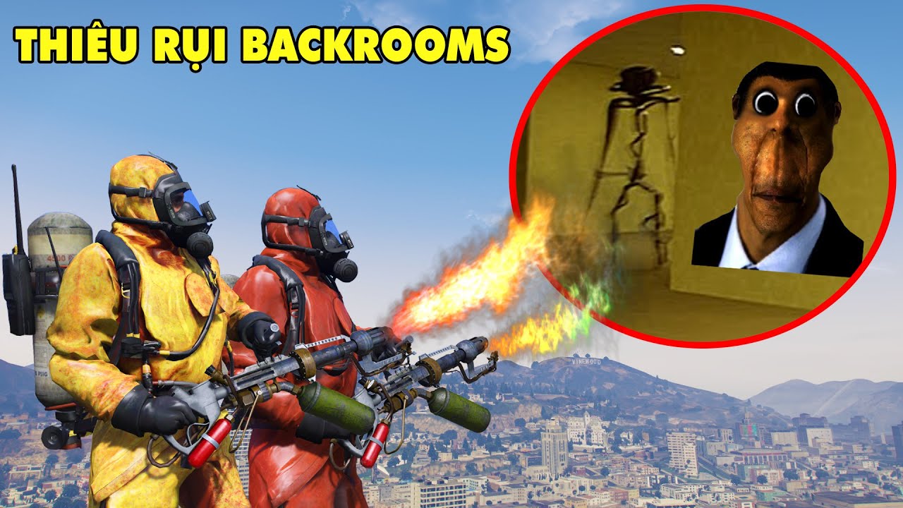 GTA 5 Đốt Cháy Căn Phòng Ma Ám Cùng Những Thực Thể Quái Vật OBUNGA Và ...