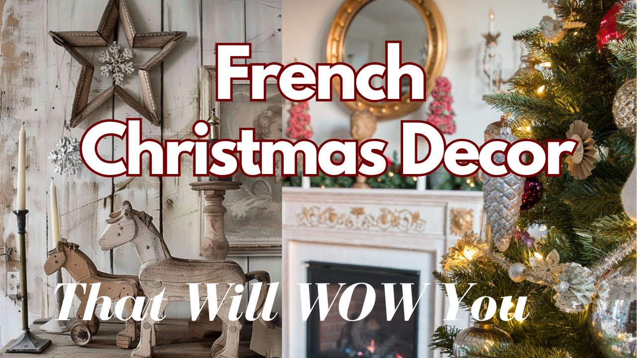 French Holiday Decor YOU NEED TO TRY, IT IS MESMERIZING ! - YouTube