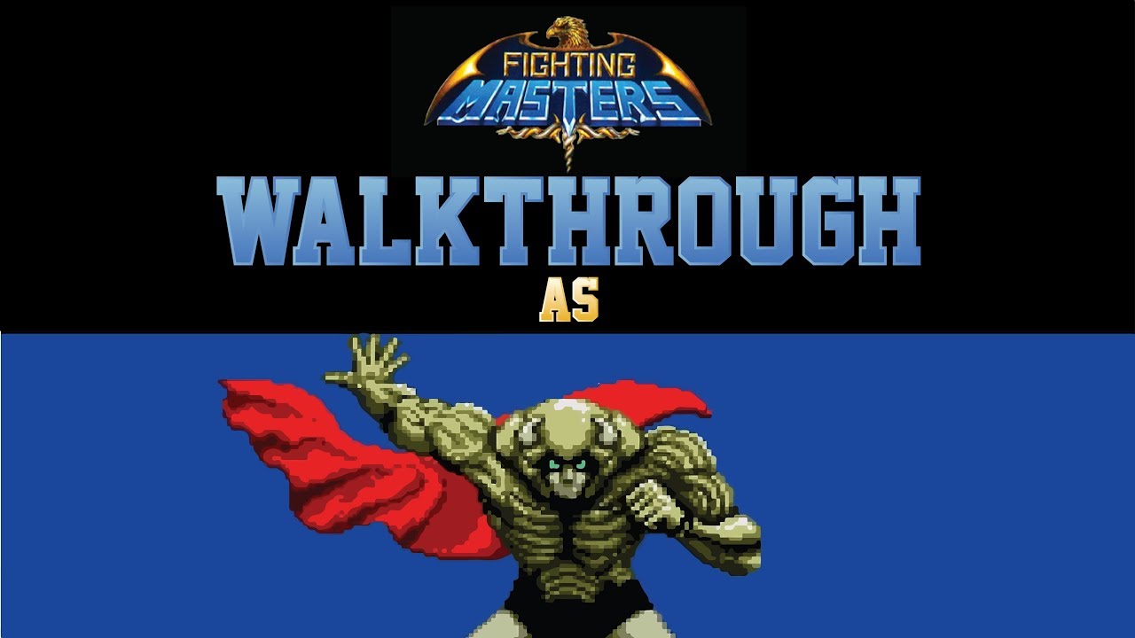 Fighting Masters Sega Genesis Valgasu Walkthrough Allstargamer Youtube