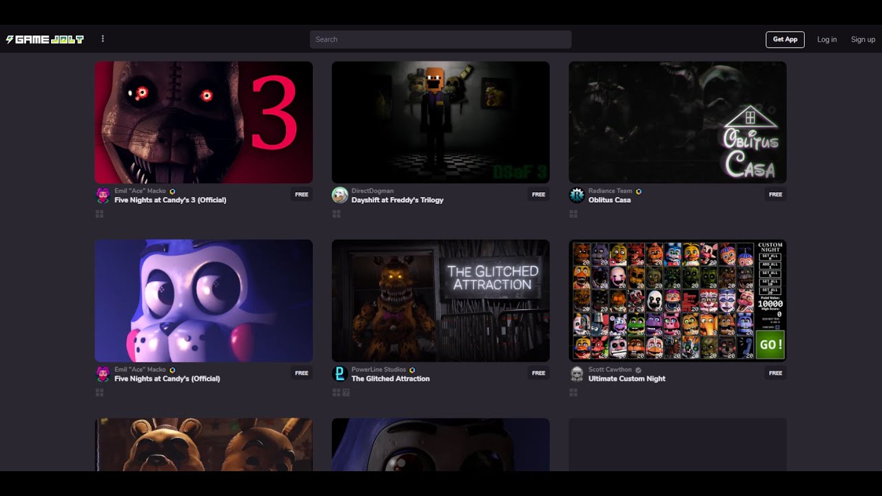 FNaF GameJolt Journey Episode 4 - YouTube