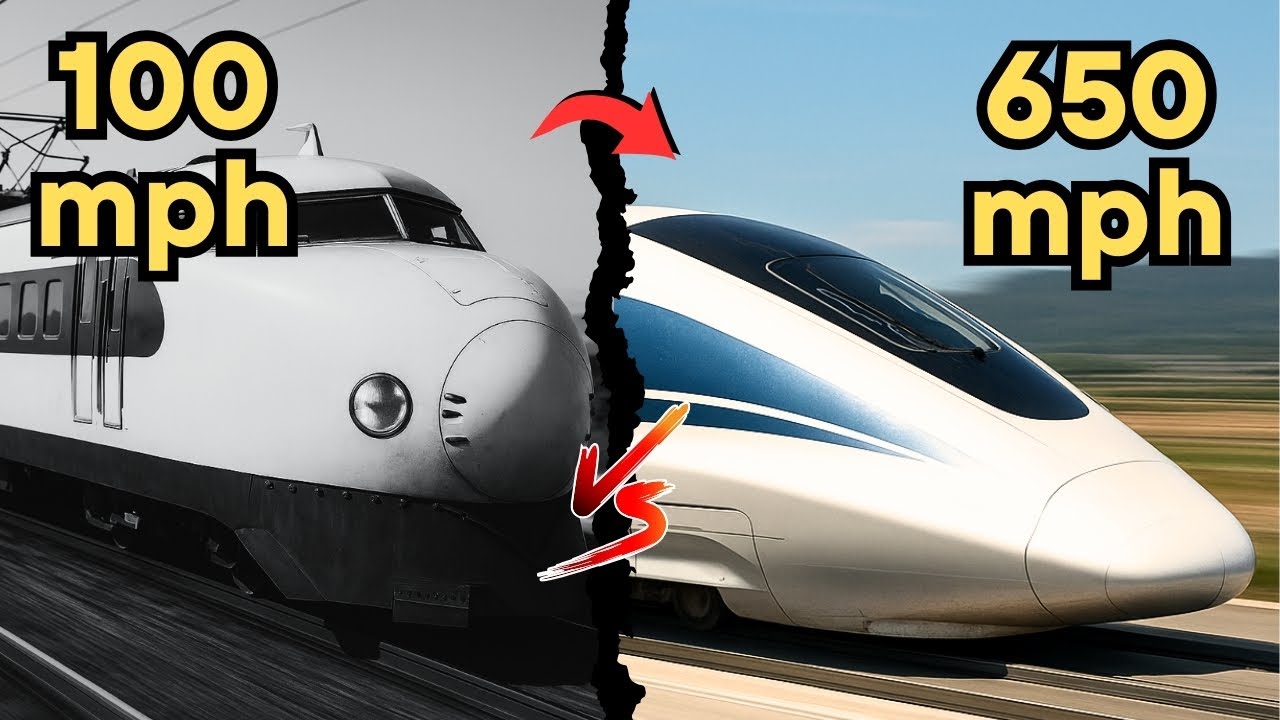 Fastest Trains in the World Compared 1964–2025 Speed Record Evolution ...