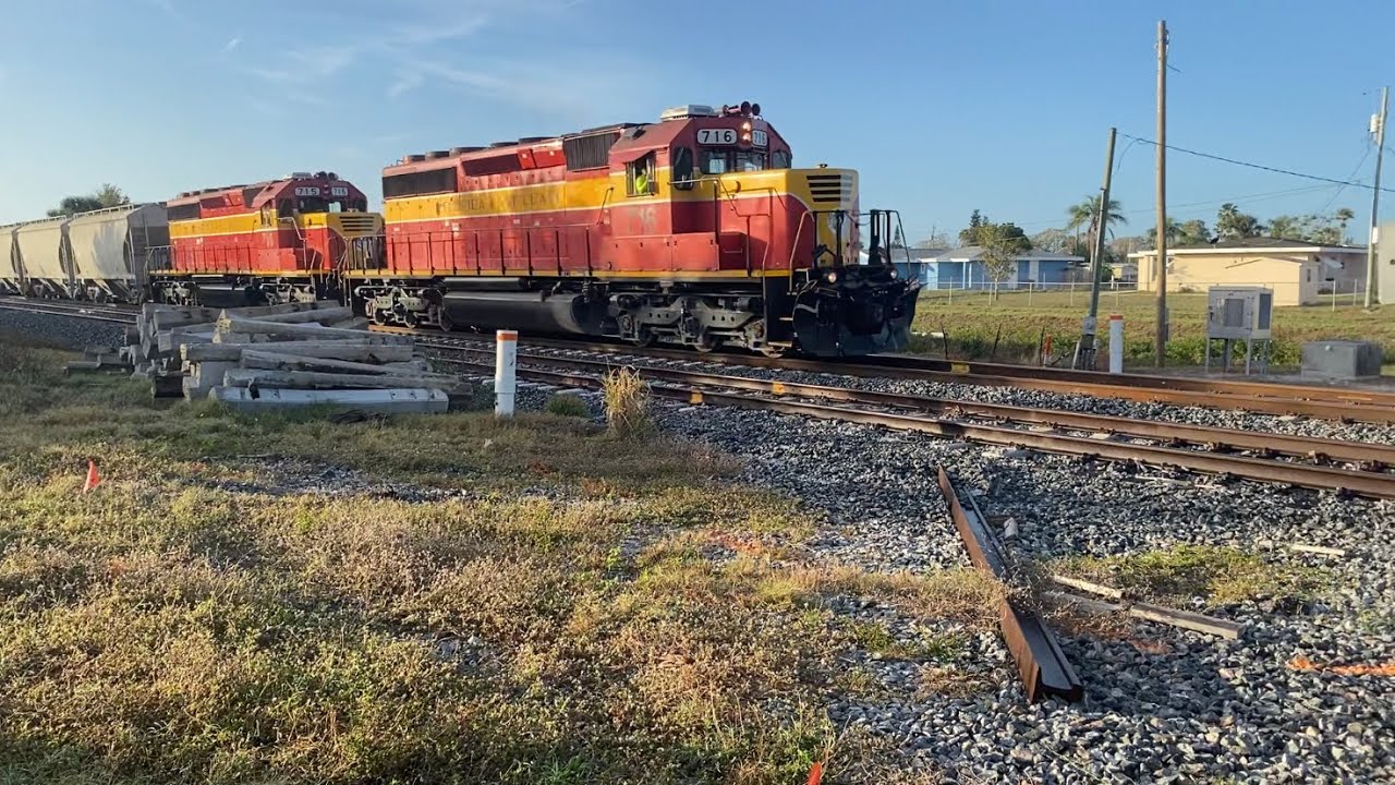 FEC TRAIN 336 @ 7:57am 2-10-23 - YouTube