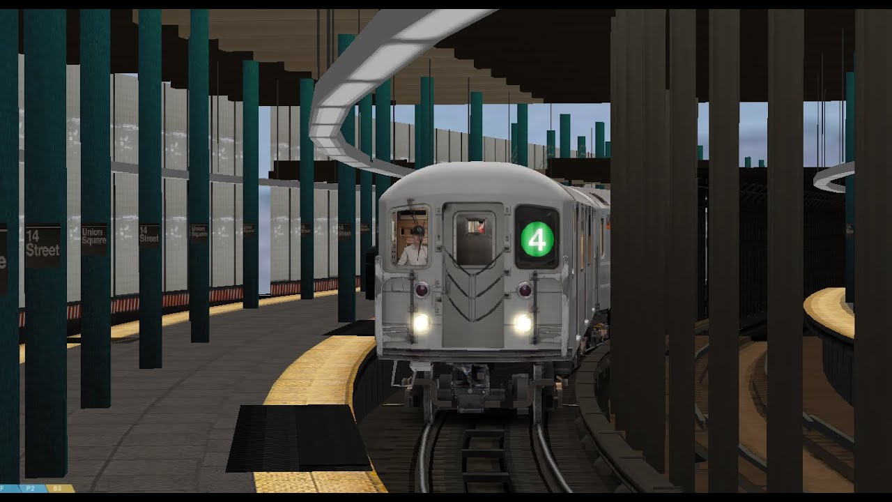 (Openbve) Operating a R62 4 Train to Crown Heights-Utica Ave - YouTube