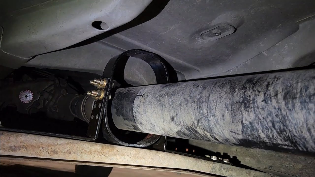 And Now We Add SAFETY! Driveshaft loop install on the Buckwild 6.5 ...