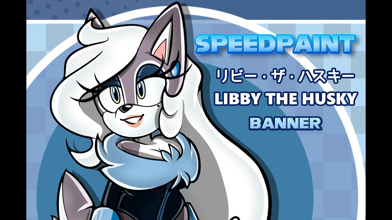 SPEEDPAINT - COMMISSION - Sonic Channel Banner (Libby) - YouTube
