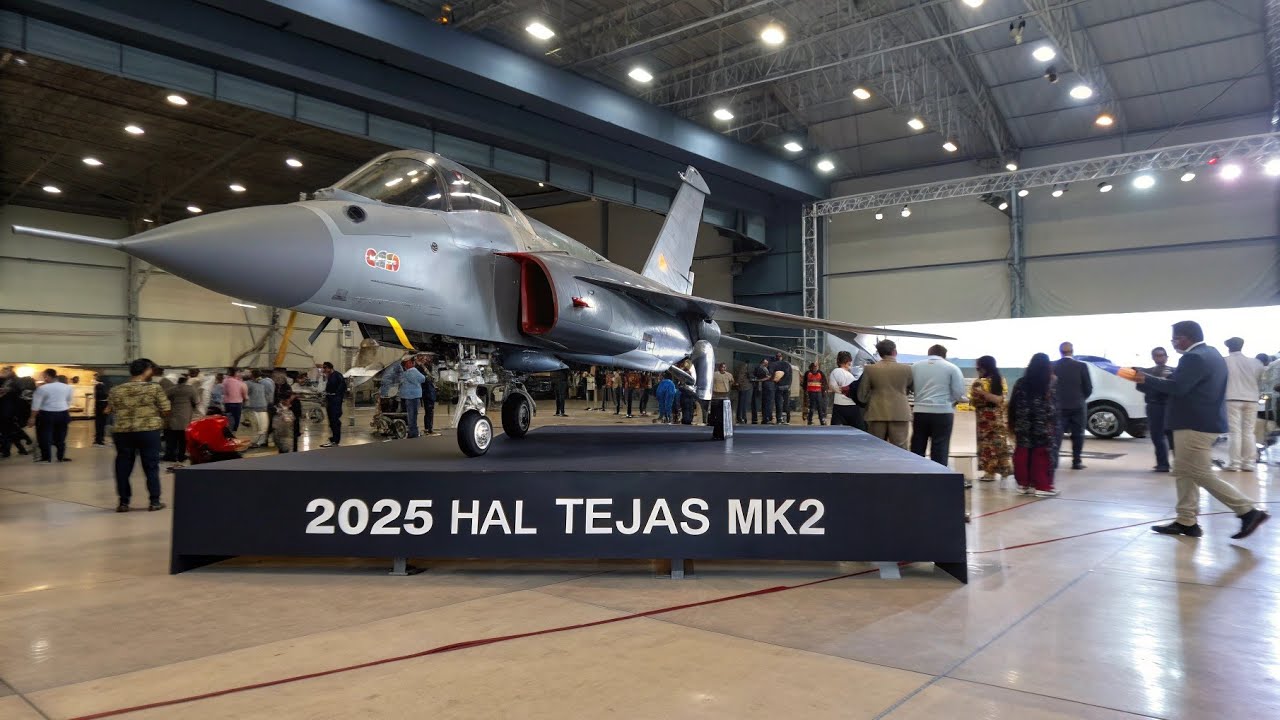 New 2025 HAL Tejas MK2 REVEALED – India’s 5th Gen Fighter in Disguise ...