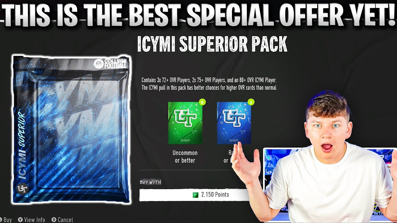 THE BEST SPECIAL OFFER SO FAR! ICYMI SUPERIOR PACKS ARE INSANE! - YouTube