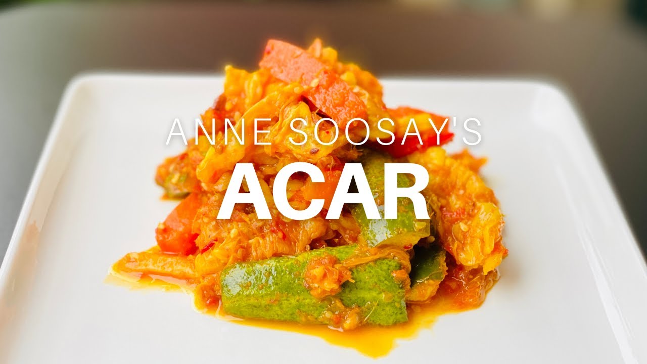 How to make Acar - The BEST appetiser ever!!! - YouTube