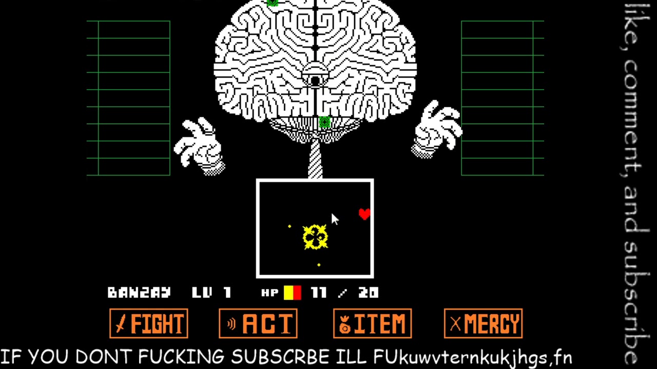 Cereb Undertale fan game (episode 1) - YouTube