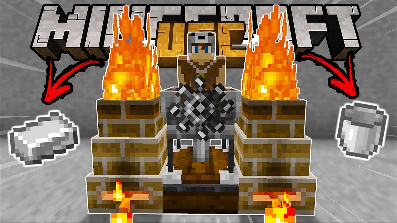 AUTOMATIZEI O BELLOW!!! TENHO UMA FORJA DE VERDADE AGORA!!! - Minecraft ...