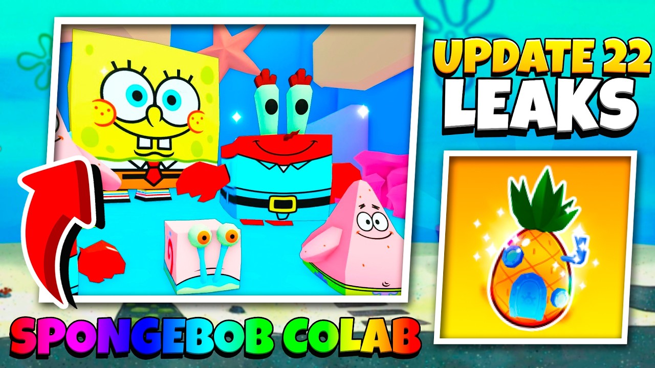 NEW SPONGEBOB COLLAB LEAKS IN PET SIM 99 ARE INSANE - YouTube