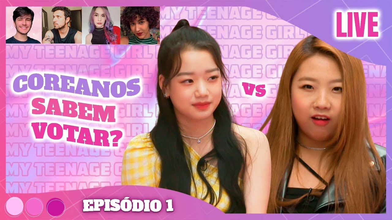 COMENTANDO SOBRE O 1° EP DO MY TEENAGE GIRL (Com Fefo, Minzyah e Mari ...