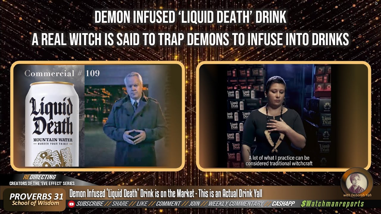 Demon Infused ‘Liquid Death’ Drink is on the Market - This is an Actual ...