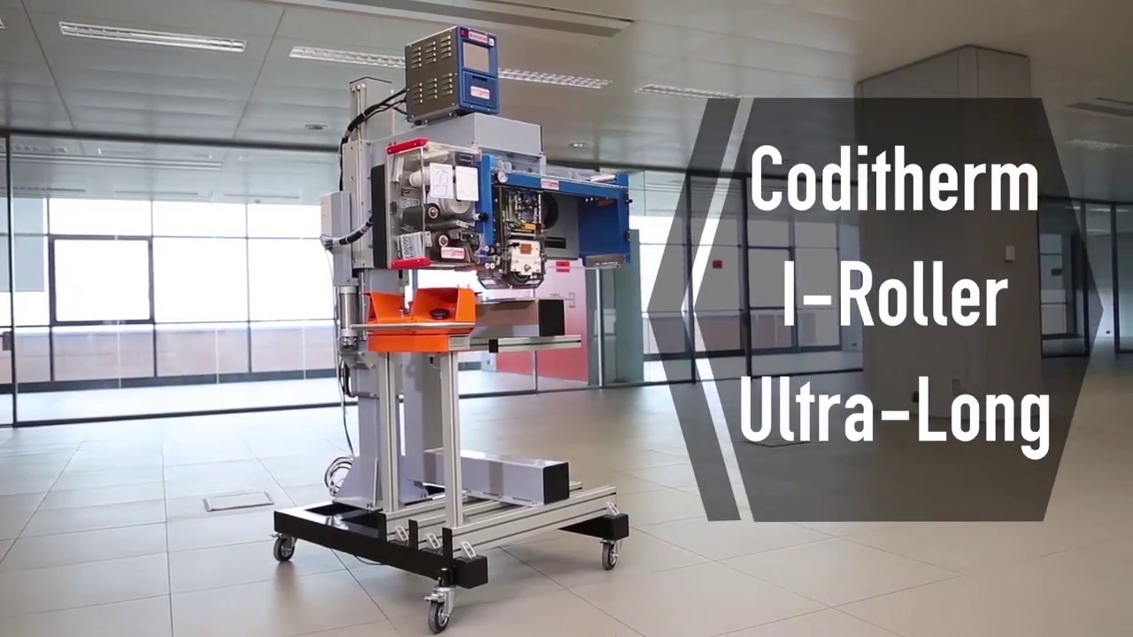 EIDOS Coditherm I-Roller | Variable data print on plastic objects - YouTube