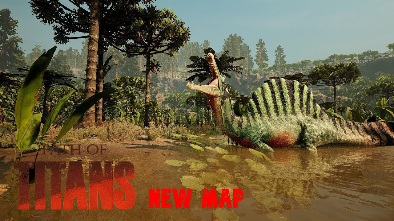 THE NEW PATH OF TITANS MAP IS ABSOLUTLEY BEAUTIFUL!!!! Path of Titans ...