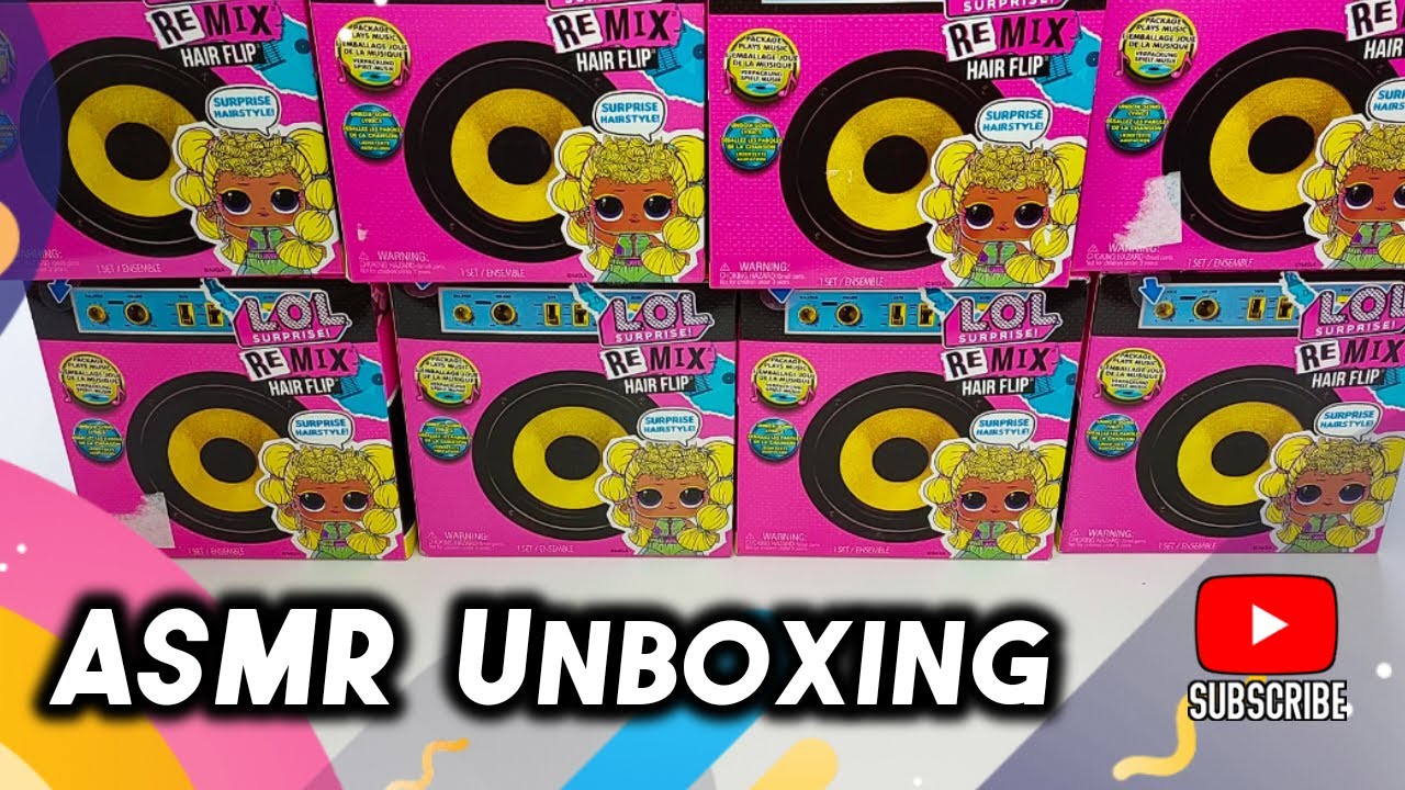UNBOXING LOL Surprises ASMR | HUGE SET UNBOXING LOL Surprise | Oddly ...