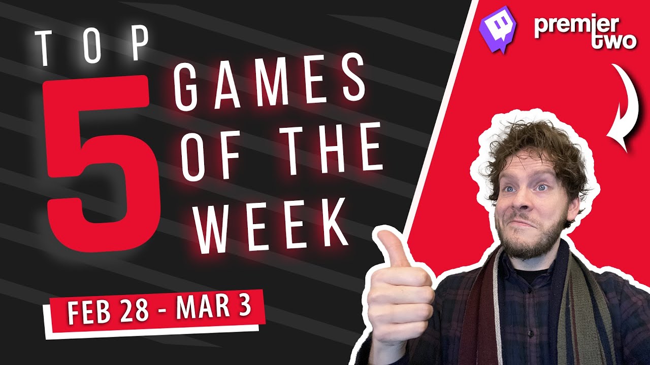 "Premier Picks" Top Five NEW Games 2/28-3/5 2021 - YouTube