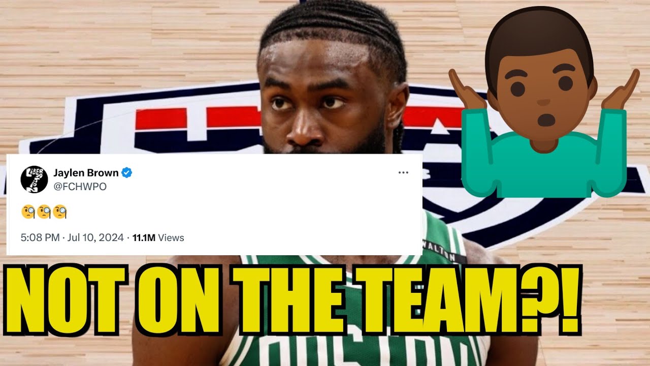 Jaylen Brown NOT Picked for USA Olympic Team Because of NIKE POLITICS ...