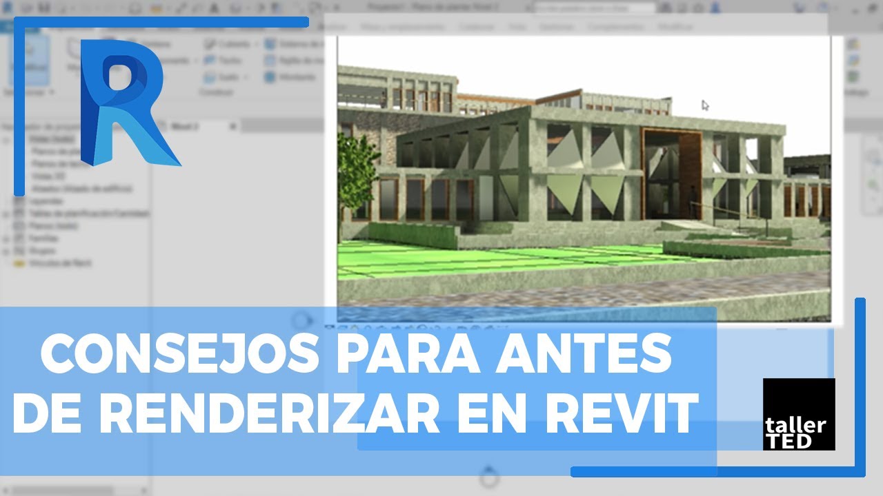 Consejos para antes de renderizar en REVIT - YouTube