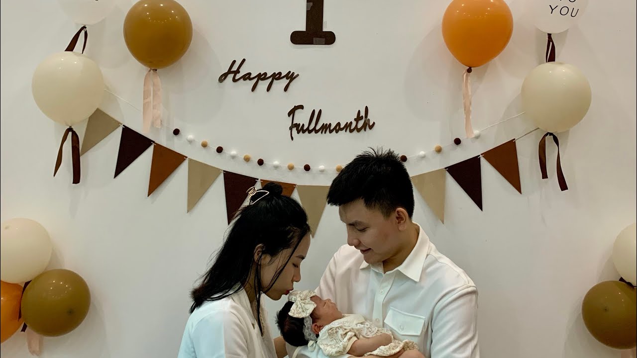 Full month ceremony of Baby Nguyen Phuong Dan Chi - YouTube