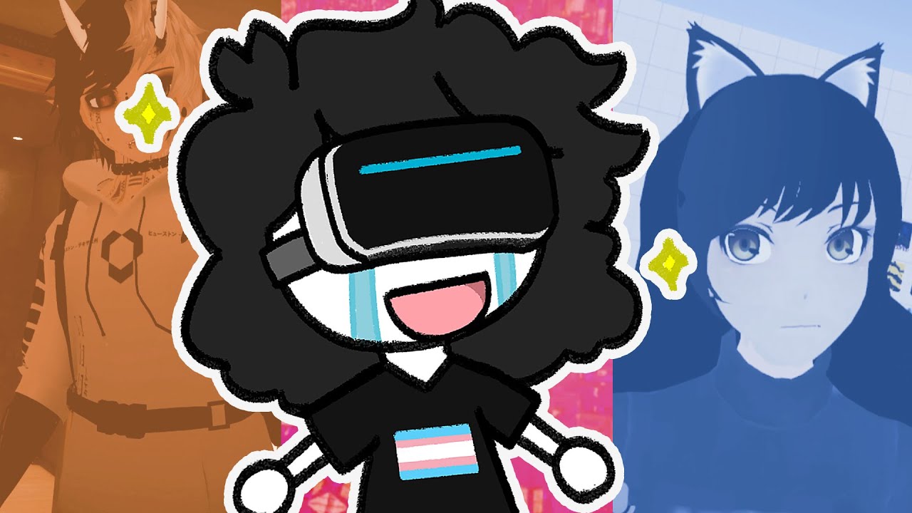 Trans Woman Sees Herself in VR for The First Time - YouTube