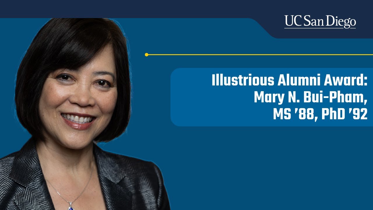 2025 Illustrious Alumni Award: Mary N. Bui-Pham, MS ’88, PhD ’92 - YouTube