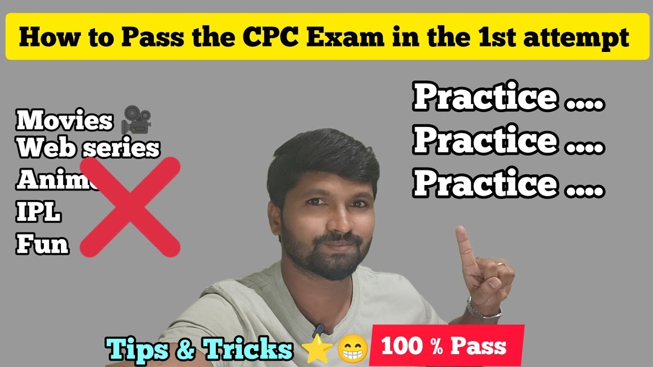 Best Way To Clear CPC EXAM || Use of Mock papers & Repeated questions ...