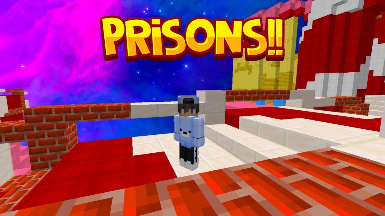 PLAYING ON THE BEST MINECRAFT PRISONS SERVER! - YouTube