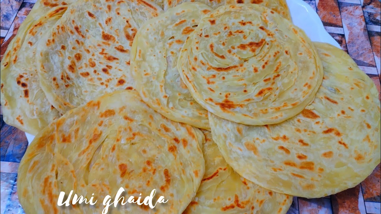 RESEP ROTI ARAB PARATHA /FATIRAH TAKARAN 1 KILO ANTI GAGAL‼️ - YouTube