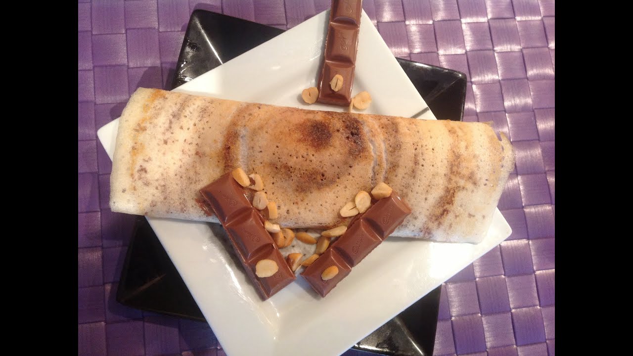 Kids recipe - chocolate dosa - YouTube