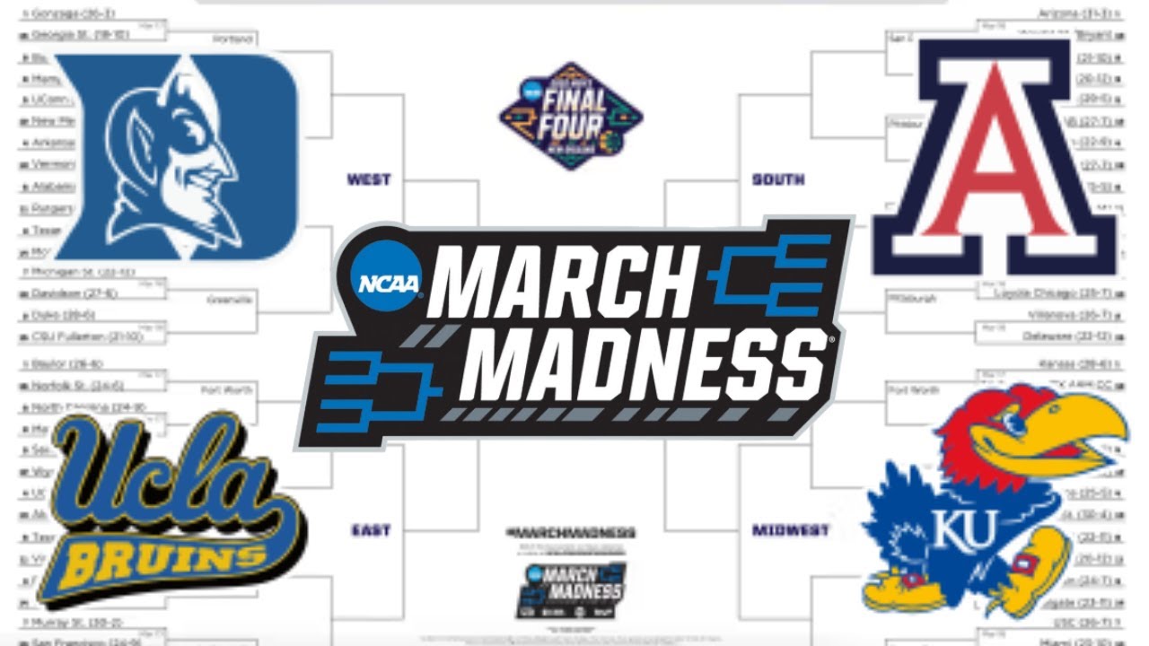 FILLING OUT MY SECOND CHANCE MARCH MADNESS BRACKET - YouTube
