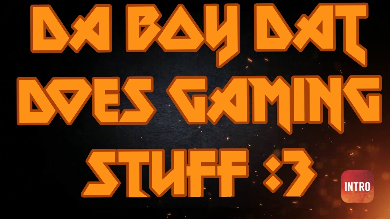 BRAND NEW INTRO :DDD - YouTube