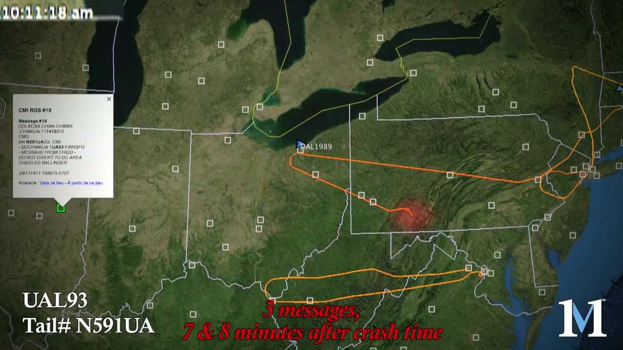 ACARS of UAL175 & UAL93 - YouTube